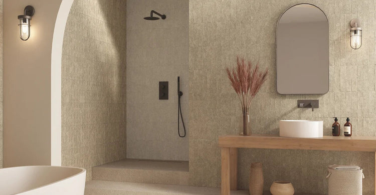 How To Style Beige Bathroom Tile: Best Paint Colors and Design Accents ...