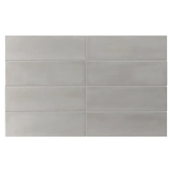 Gray 2.5x8 Glossy Ceramic Subway Tile – Aloft Tiles