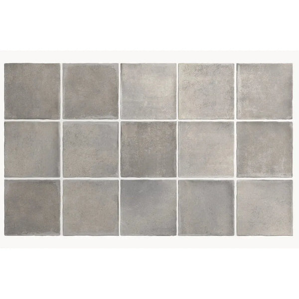 Concrete 4x4 Matte Porcelain Tile - Sample – Aloft Tiles