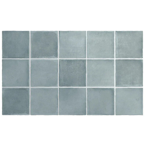 Sky 4x4 Matte Porcelain Tile - Sample – Aloft Tiles