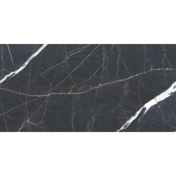 Nola Black 24x48 Marble Look Matte Porcelain Tile – Aloft Tiles