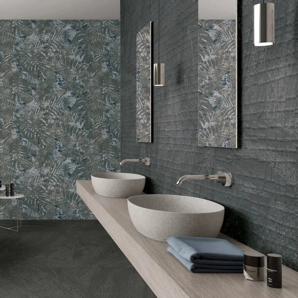 Avalon Slate Black Exotic 12x48 Porcelain Tile – Aloft Tiles