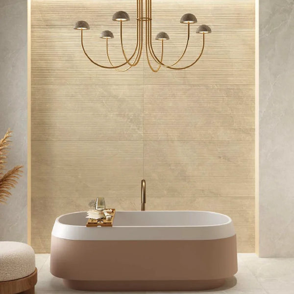Rosana Beige 24x48 Limestone Look Textured Porcelain Tile – Aloft Tiles