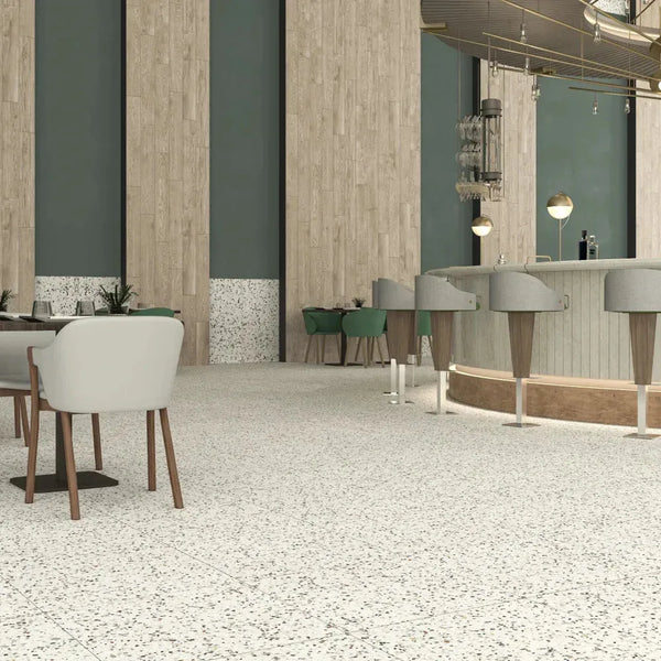 Multicolor 24x24 Terrazo Look Matte Porcelain Tile – Aloft Tiles